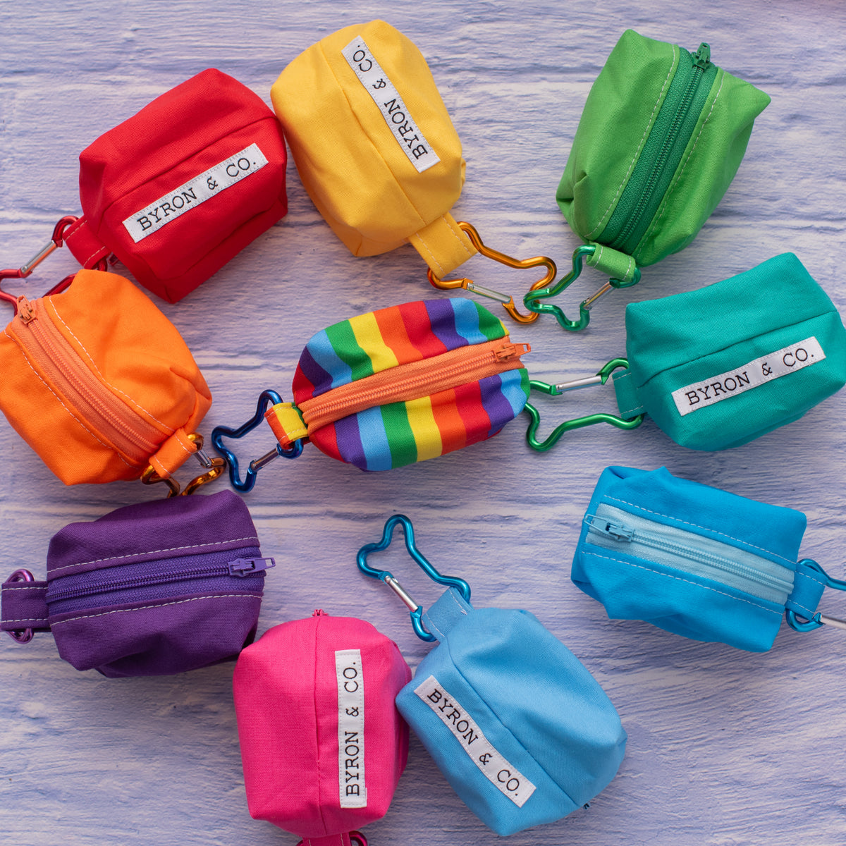 Handmade Poo Bag Holder | Poop Bag Holder | Byron & Co Pet Accessories