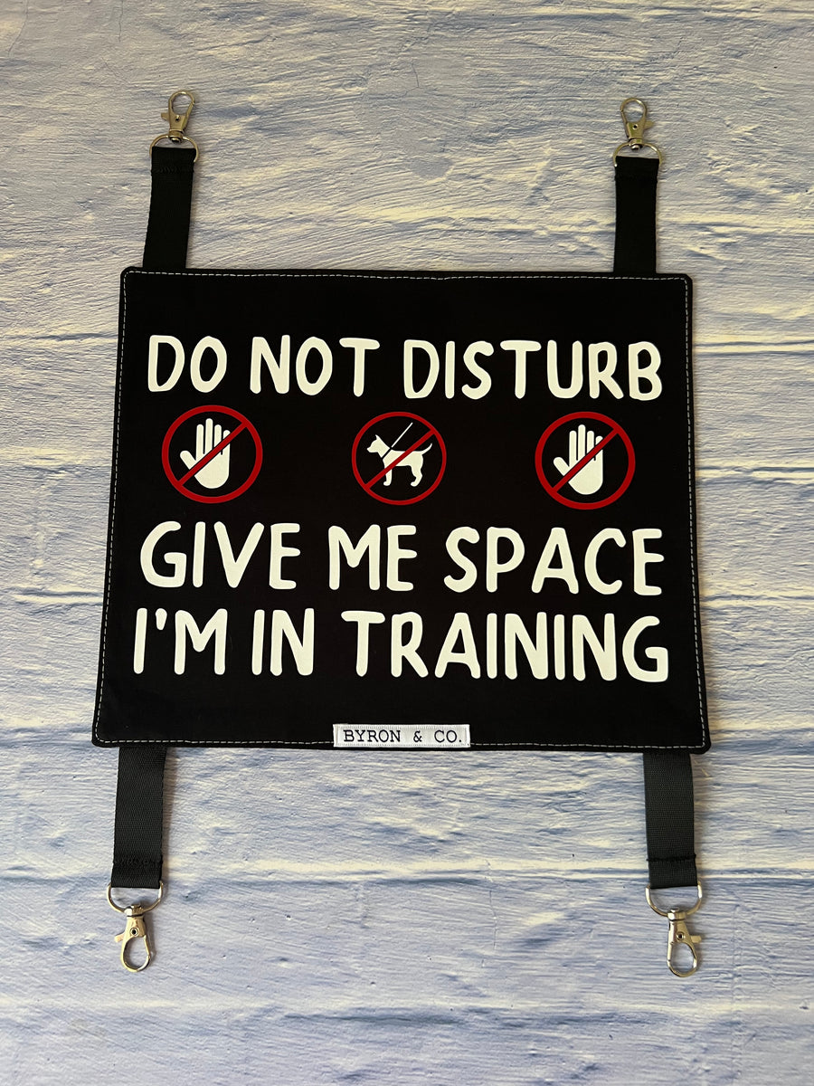 Crate Sign | Dog Crate Sign | Byron & Co Pet Accessories